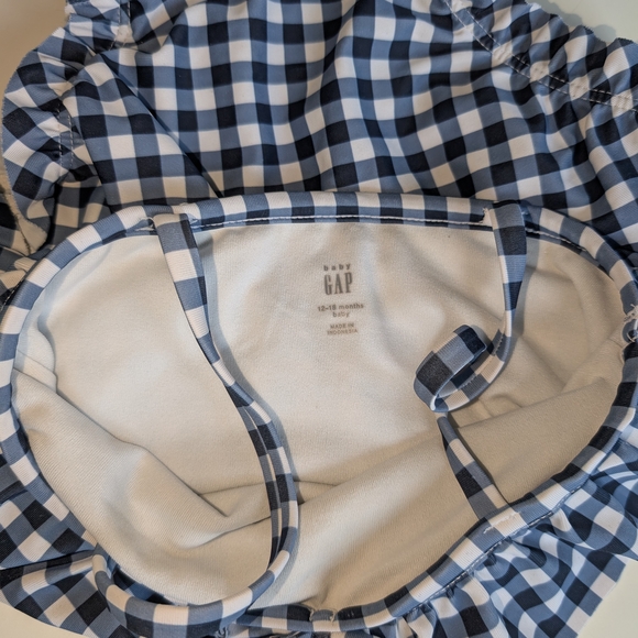 GAP | Swim | Gap Kids Navy Checkered One Piece Swimsuit | Poshmark